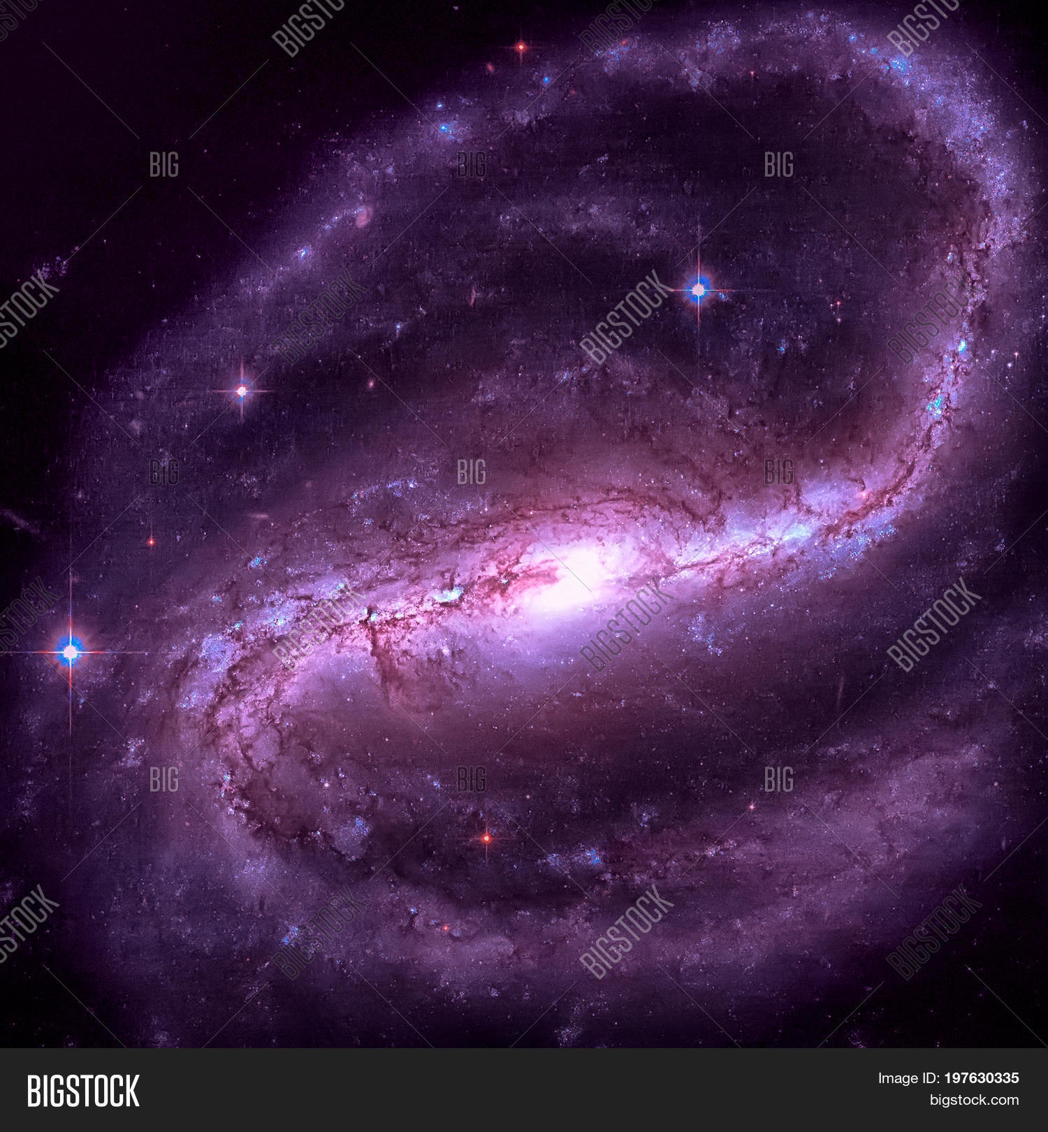Ngc 7479 Barred Spiral Image & Photo (Free Trial) | Bigstock