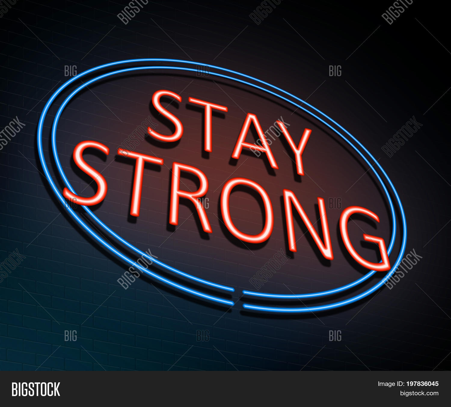 Stay Strong Concept Image & Photo (Free Trial) | Bigstock