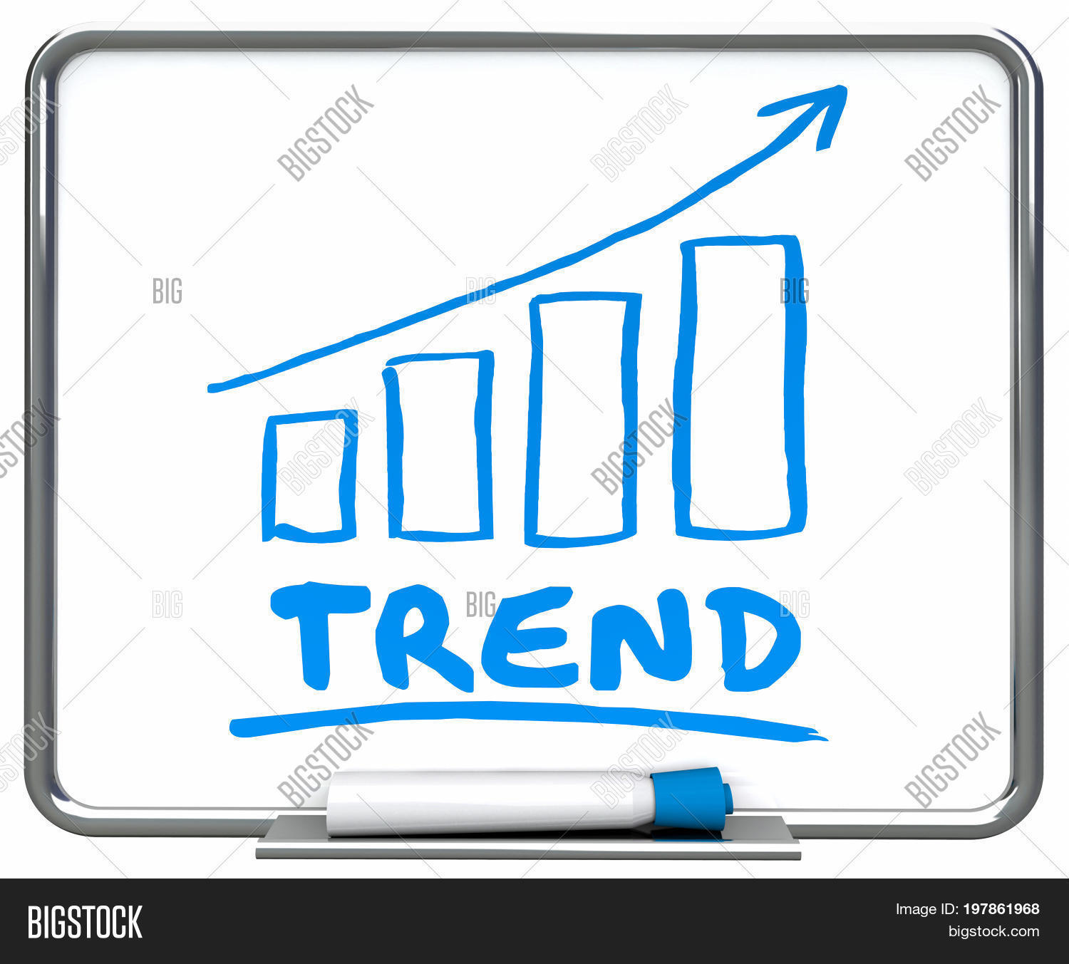 Trend Chart Going Image & Photo (Free Trial) | Bigstock
