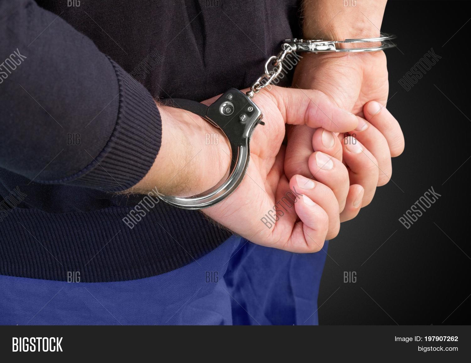Man Hand Handcuffs Image & Photo (Free Trial) | Bigstock
