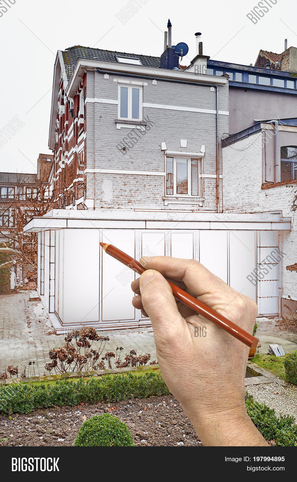 Drawing Renovation New Image & Photo (Free Trial) | Bigstock