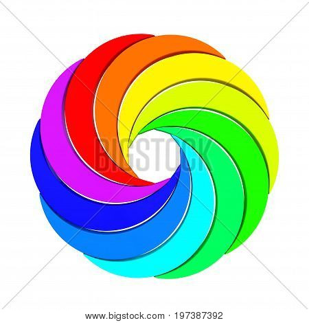 Vortex Color Aperture Image & Photo (Free Trial) | Bigstock