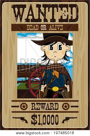 Cowboy Bandit Poster Vector & Photo (Free Trial) | Bigstock