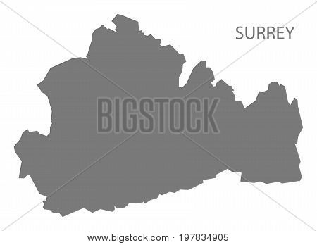 Surrey County Map Image & Photo (Free Trial) | Bigstock