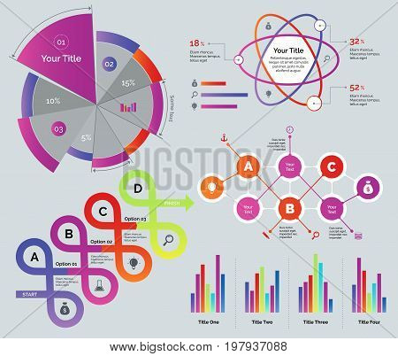 Presentation Diagrams Vector & Photo (Free Trial) | Bigstock