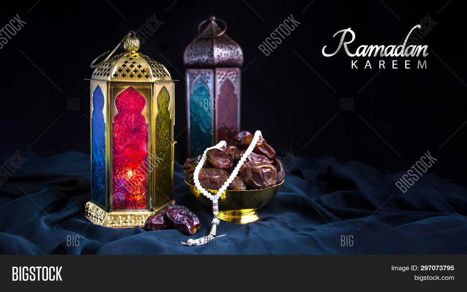 Ramadan Kareem Ramadan Kareem Greeting With Hanging Lamps Download