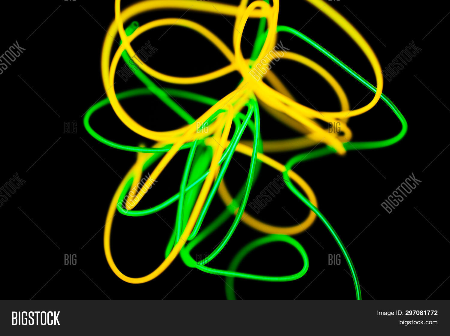 Yellow Neon Green Neon Image & Photo (Free Trial) | Bigstock