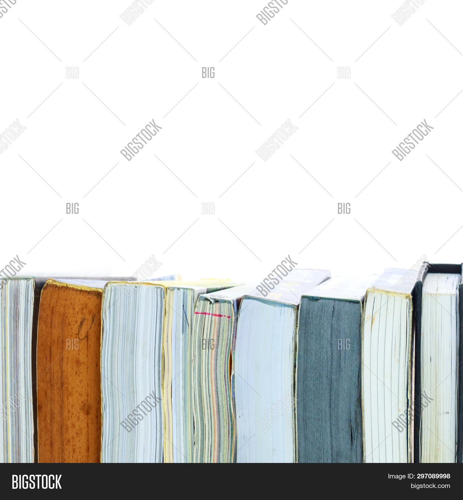 Books Stack Isolated Image & Photo (Free Trial) | Bigstock