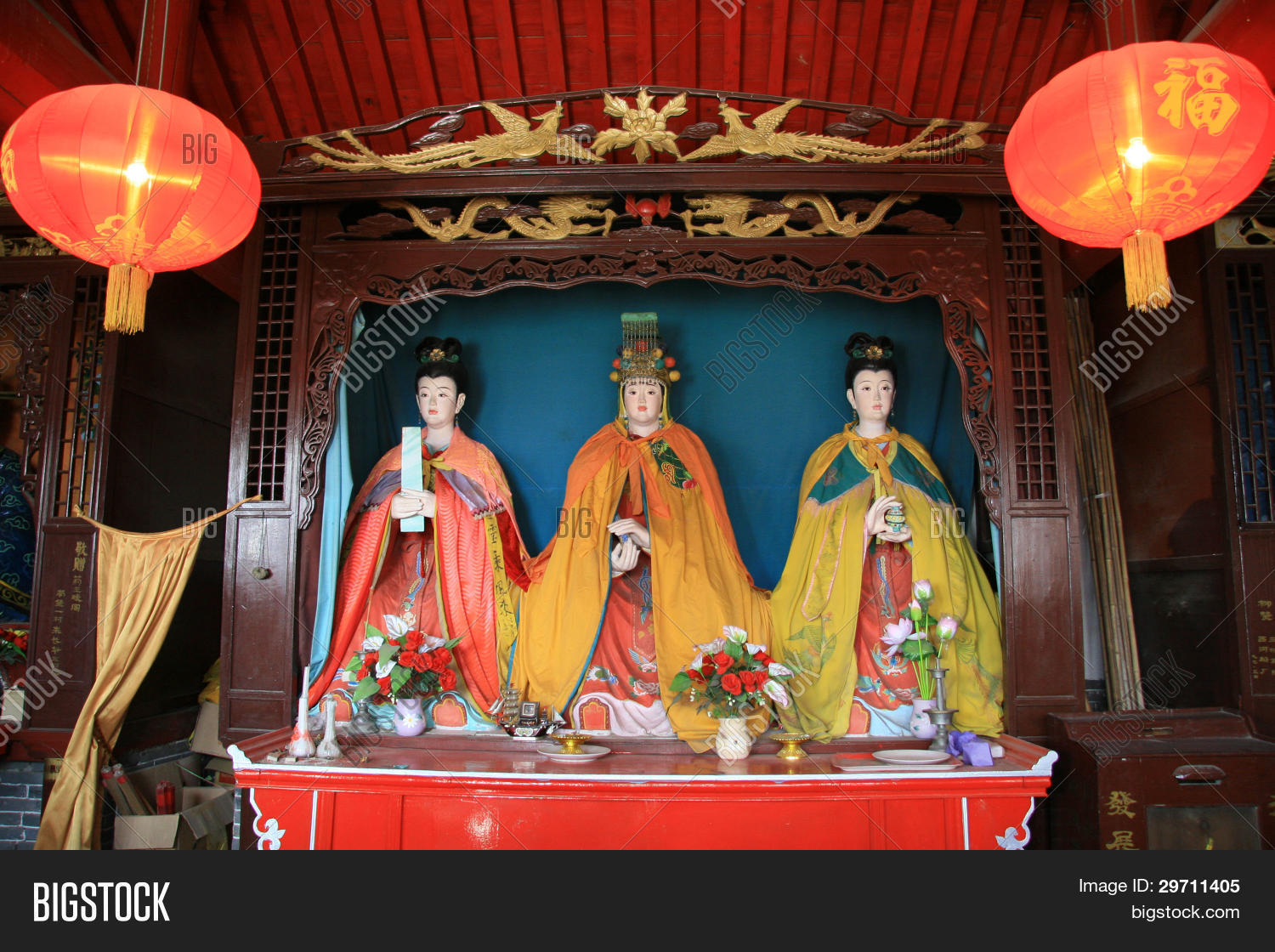 Fairy Sculpture Temple Image & Photo (Free Trial) | Bigstock