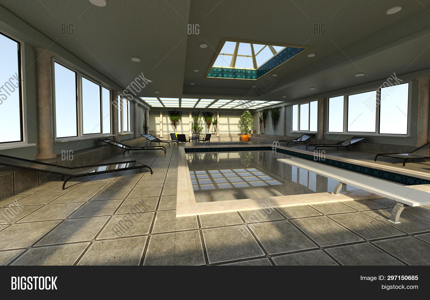 3D Rendering Indoor Image & Photo (Free Trial) | Bigstock