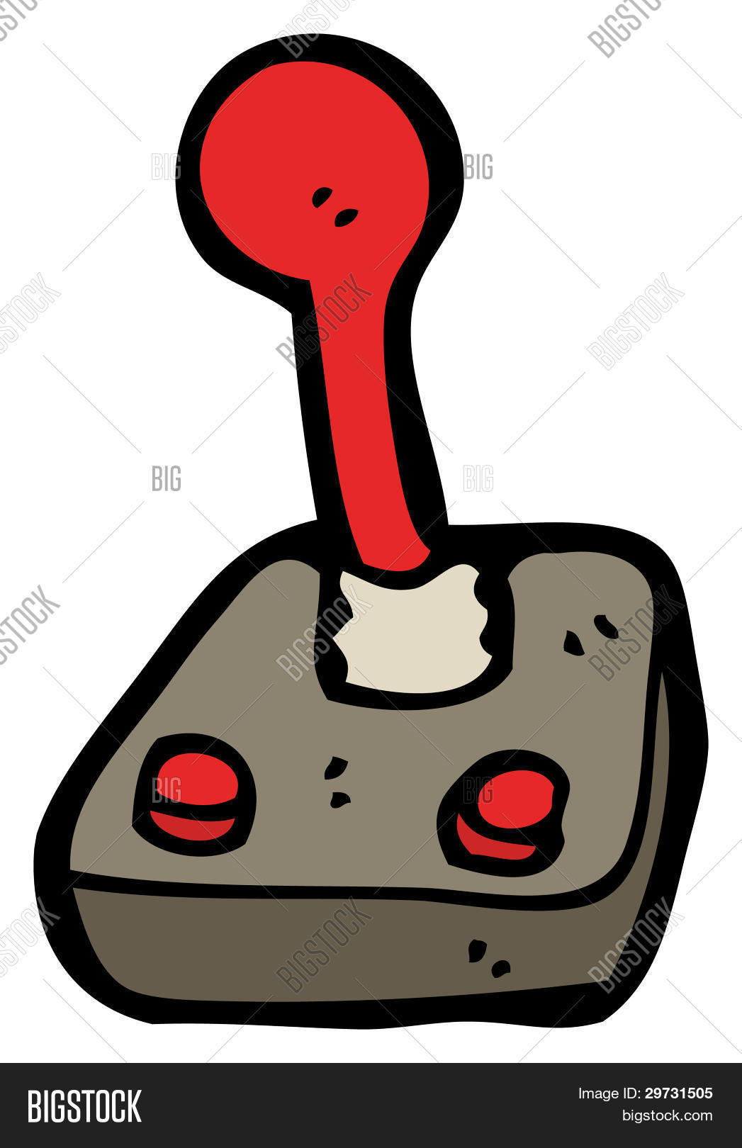 Joystick Cartoon Image & Photo (Free Trial) | Bigstock