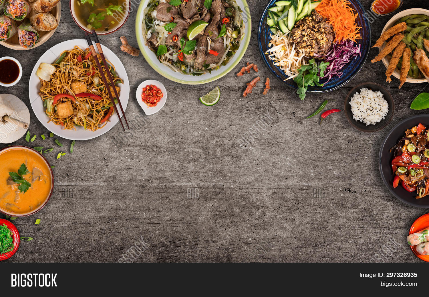 Asian Food Background Image & Photo (Free Trial) | Bigstock