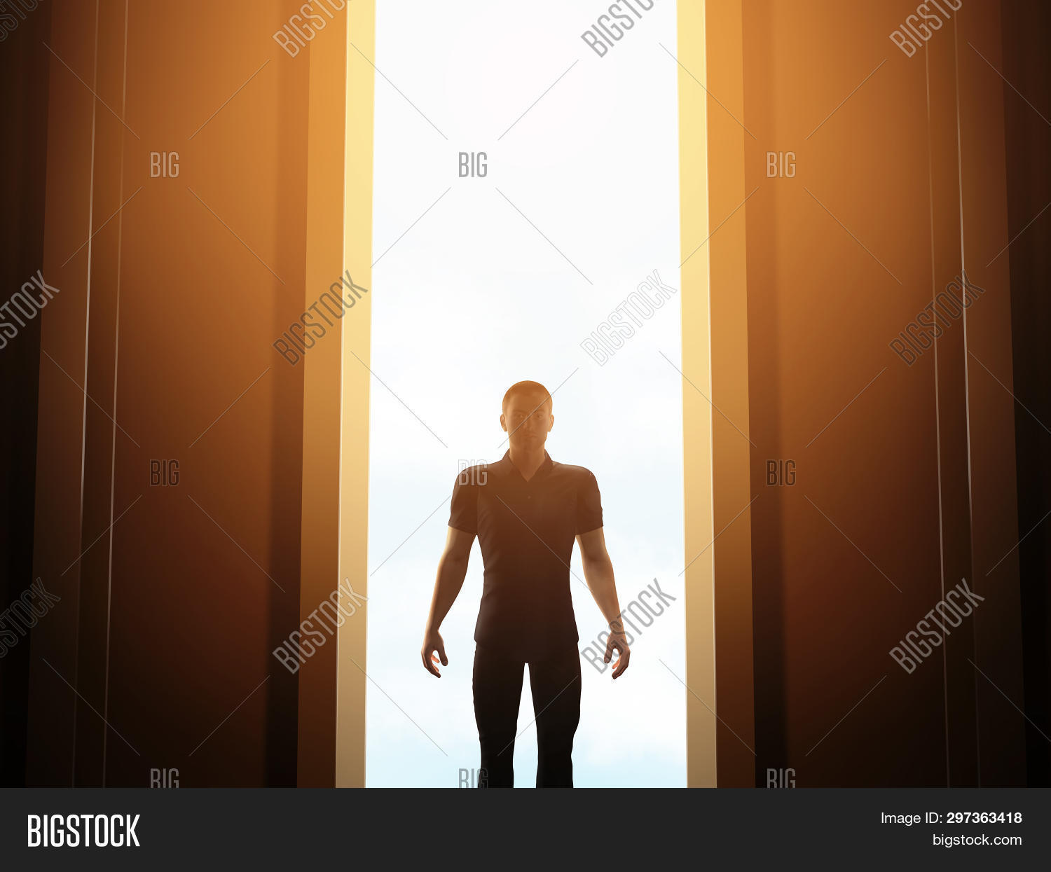 Man Standing Front Image & Photo (Free Trial) | Bigstock