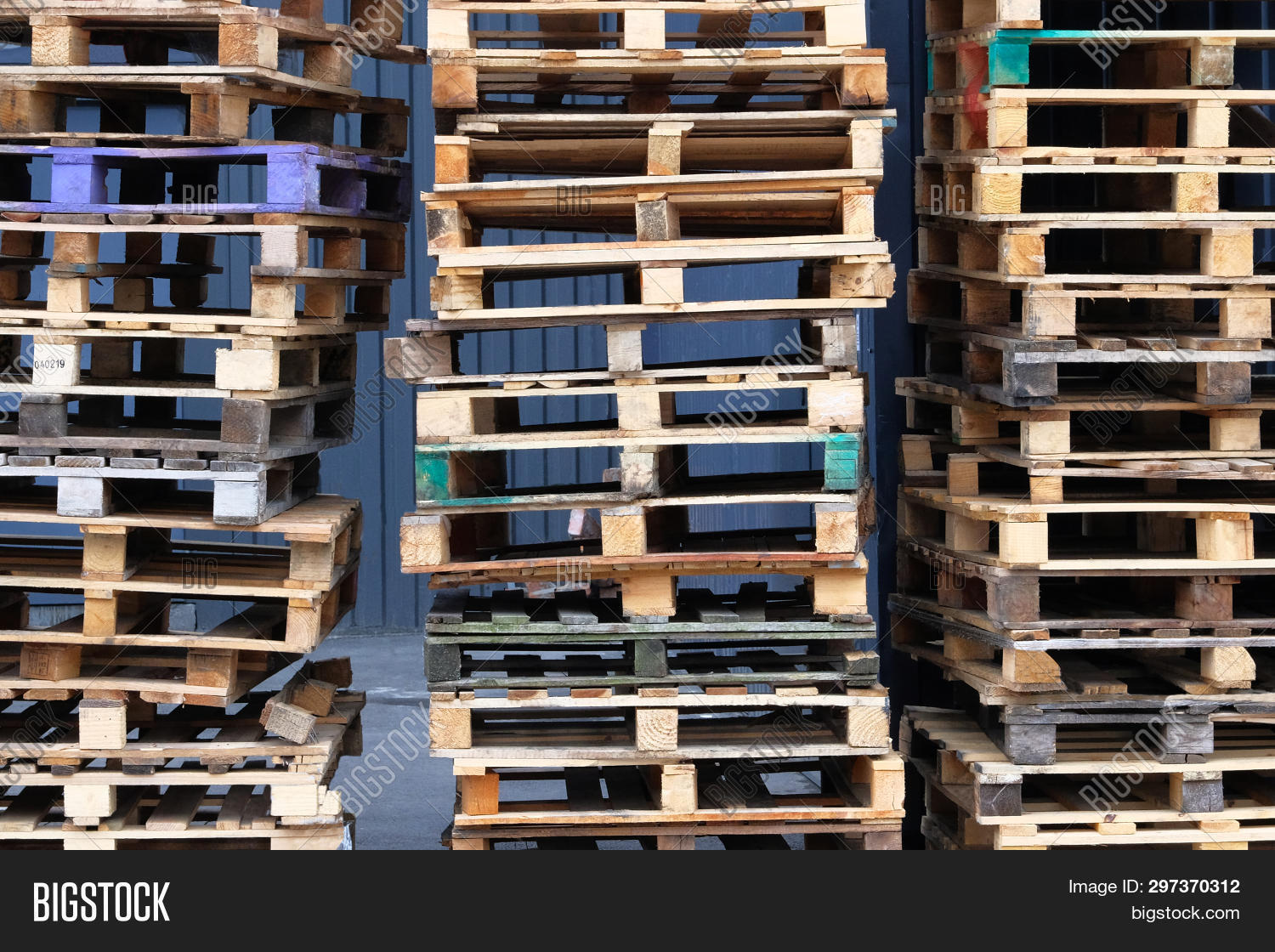 Pallets Background. Image & Photo (Free Trial) | Bigstock