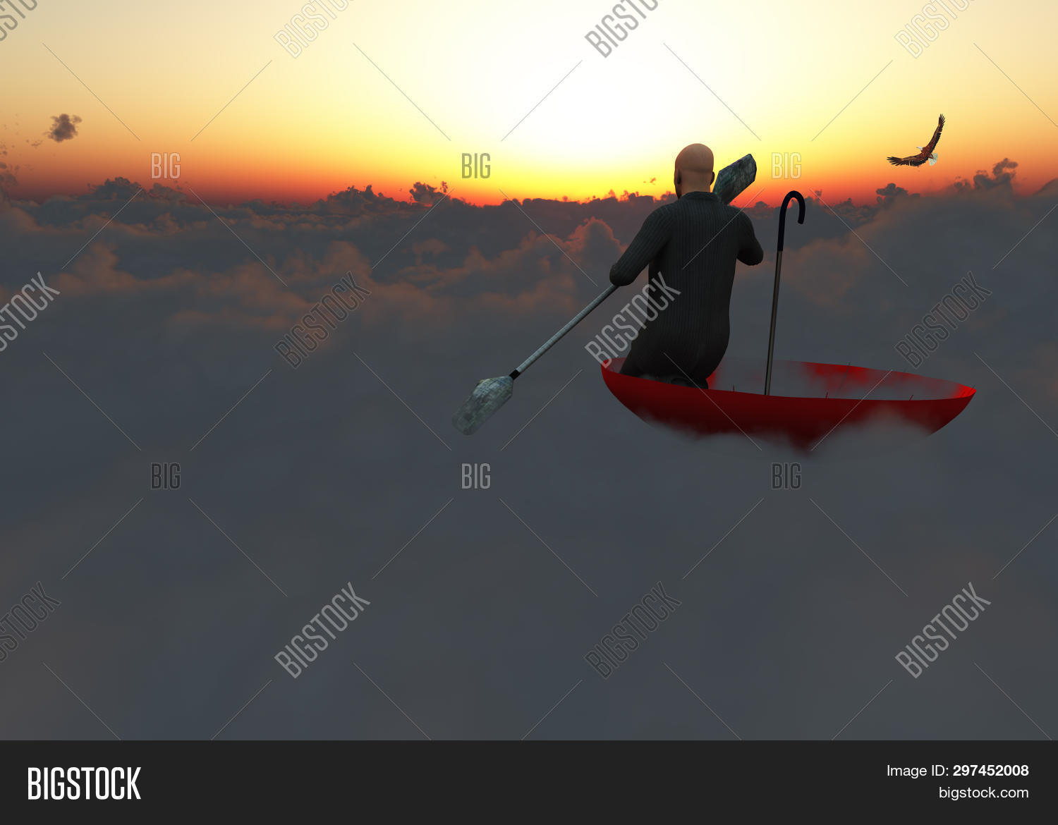 Surrealism. Man Suit Image & Photo (Free Trial) | Bigstock