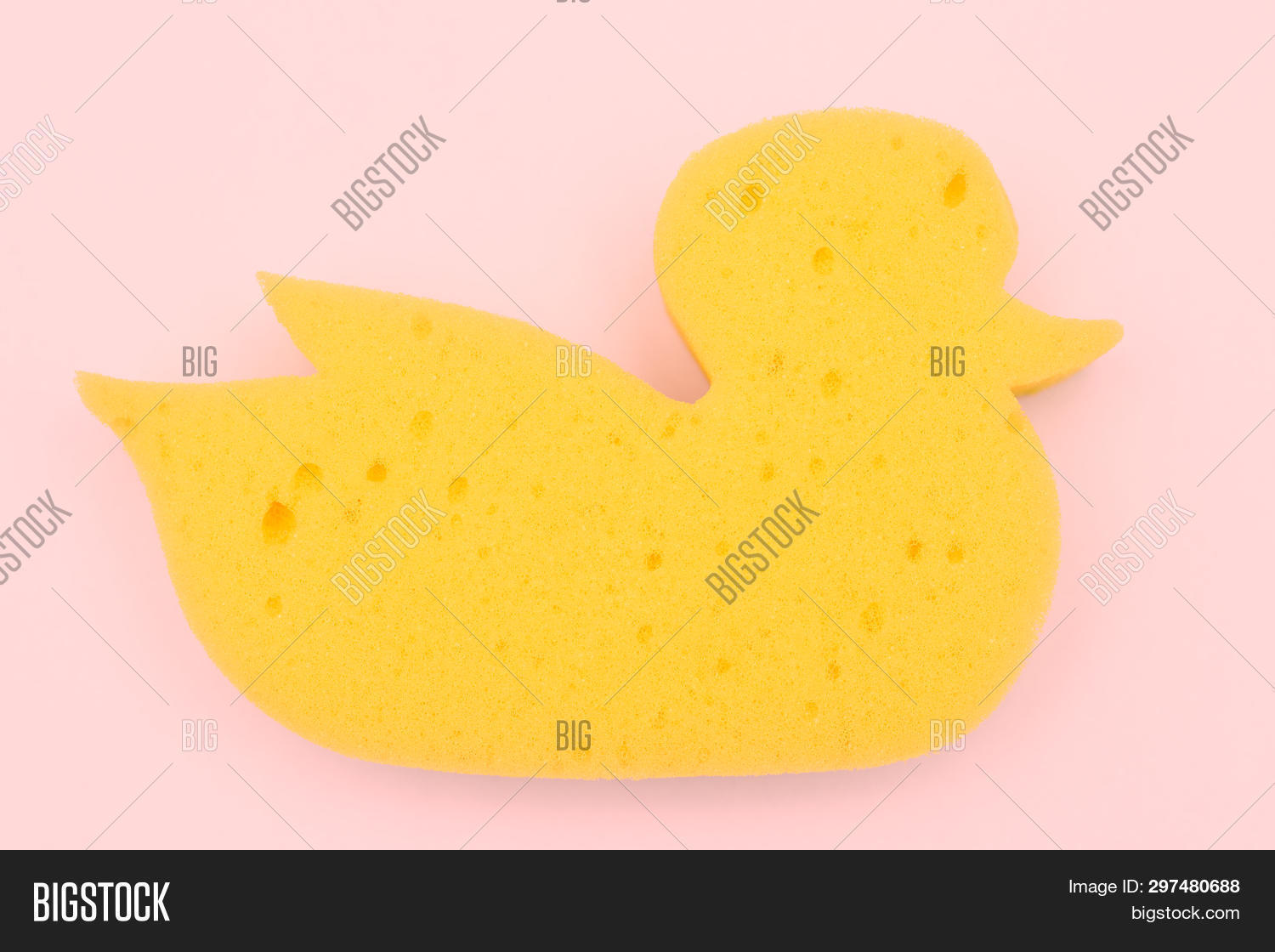 Yellow Duck Sponge On Image & Photo (Free Trial) | Bigstock