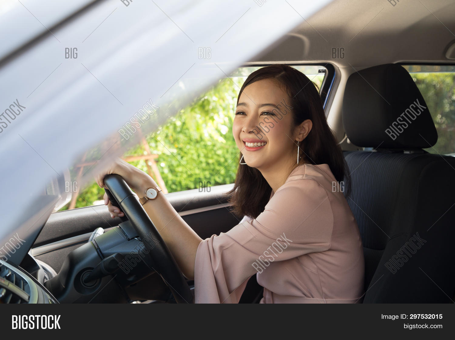 Asian Women Driving Image & Photo (Free Trial) | Bigstock