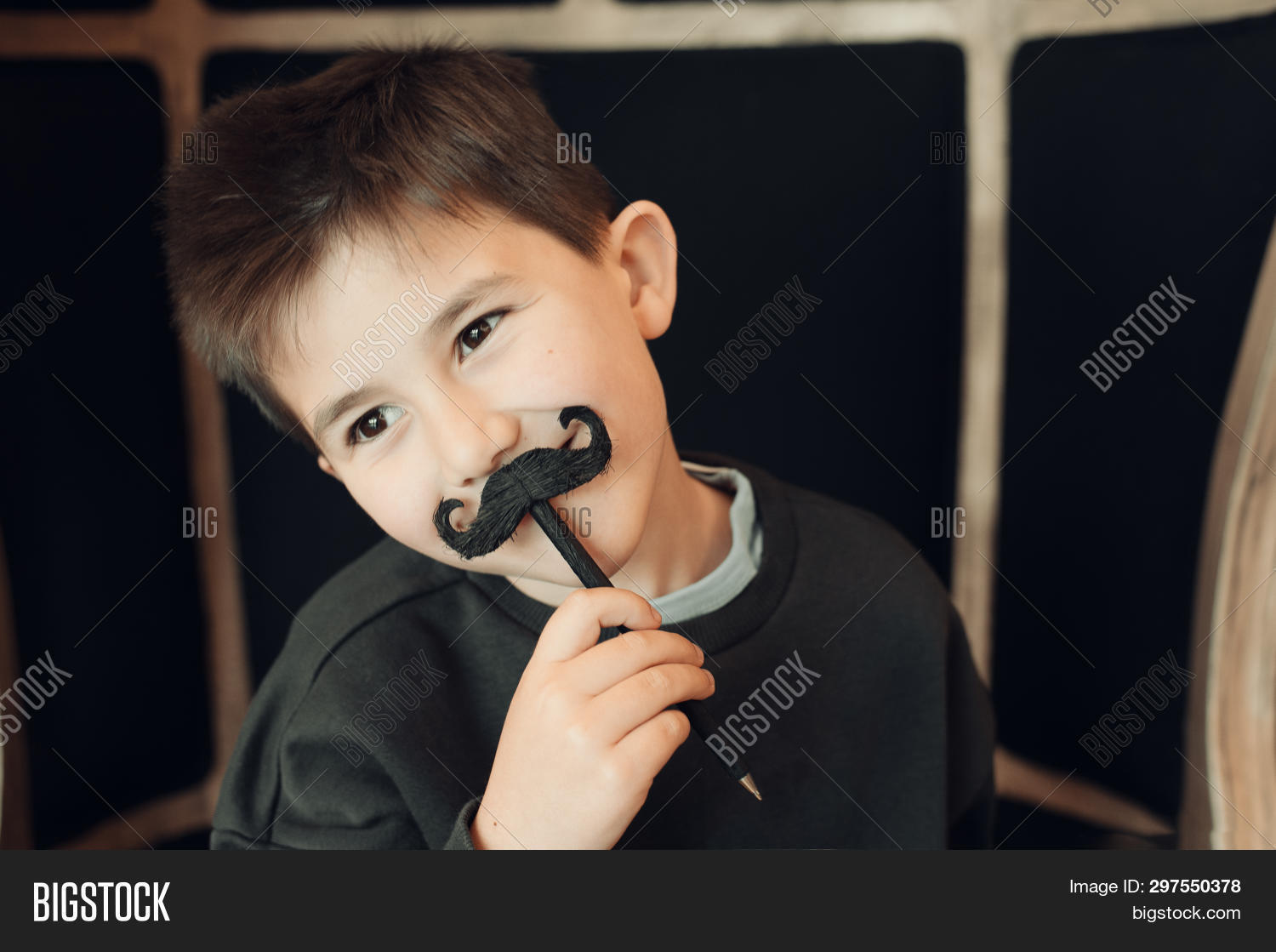 Happy Kid Posing Fake Image & Photo (Free Trial) | Bigstock
