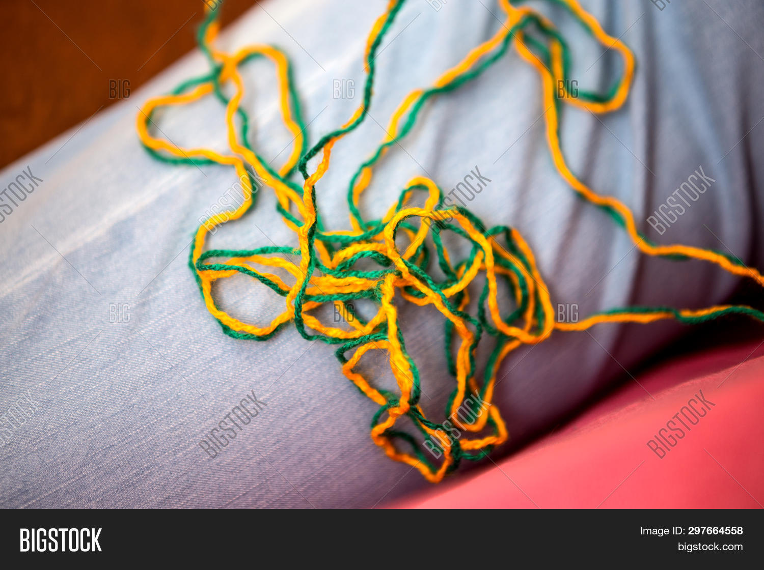 Tangled Thread. Yarn Image & Photo (Free Trial) | Bigstock
