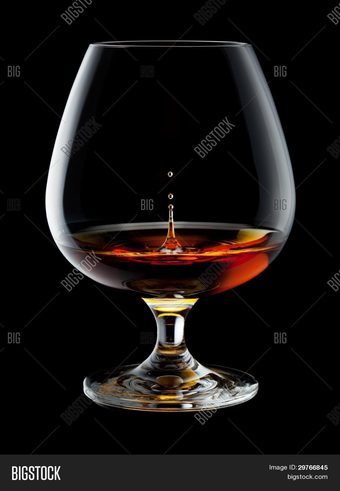 Brandy Glass Drops Image & Photo (Free Trial) | Bigstock