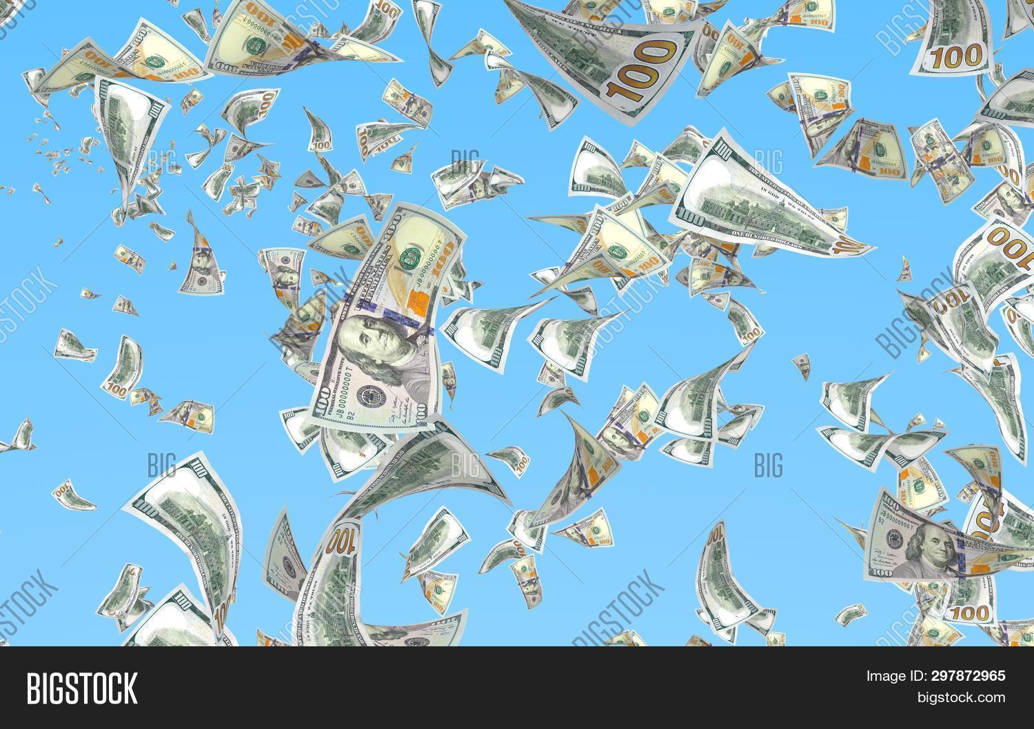 Flying Dollars Image & Photo (Free Trial) | Bigstock