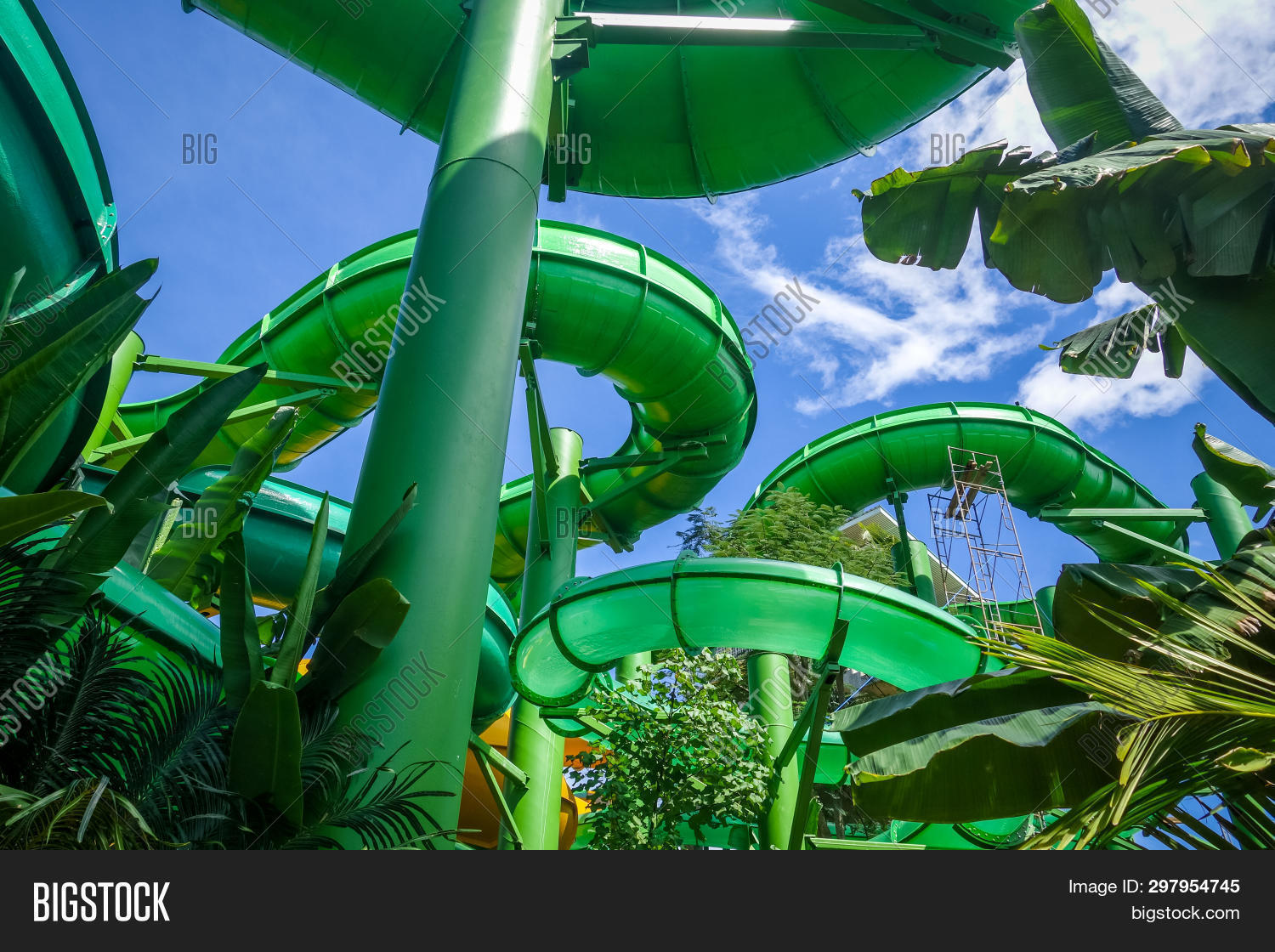 Water Slides Aquapark Image & Photo (Free Trial) | Bigstock