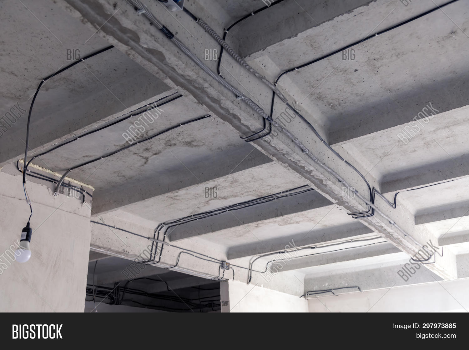 Cable Laying Ceiling. Image & Photo (Free Trial) | Bigstock