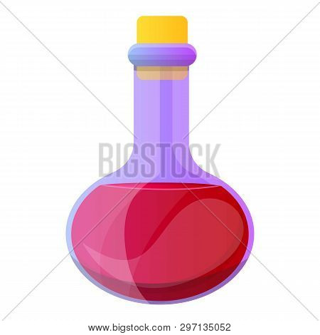 Magic Red Potion Icon Vector & Photo (Free Trial) | Bigstock