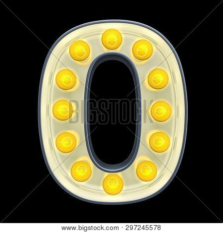 Light Bulb Number 0, Image & Photo (Free Trial) | Bigstock
