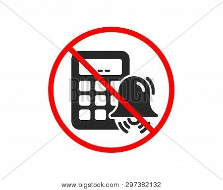No Stop. Calculator Vector & Photo (Free Trial) | Bigstock