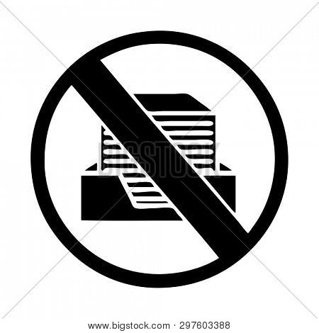 Flat Symbol Paperless Image & Photo (Free Trial) | Bigstock