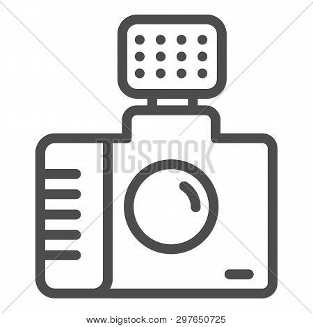 Photo Camera Line Vector & Photo (Free Trial) | Bigstock