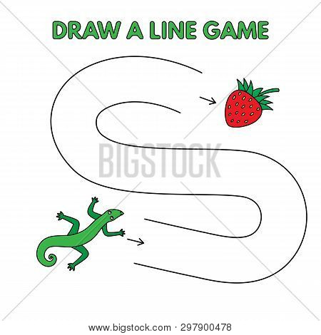 Cartoon Lizard Game Vector & Photo (Free Trial) | Bigstock