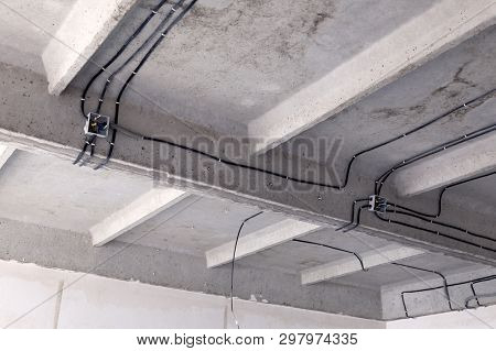 Cable Laying Ceiling. Image & Photo (Free Trial) | Bigstock