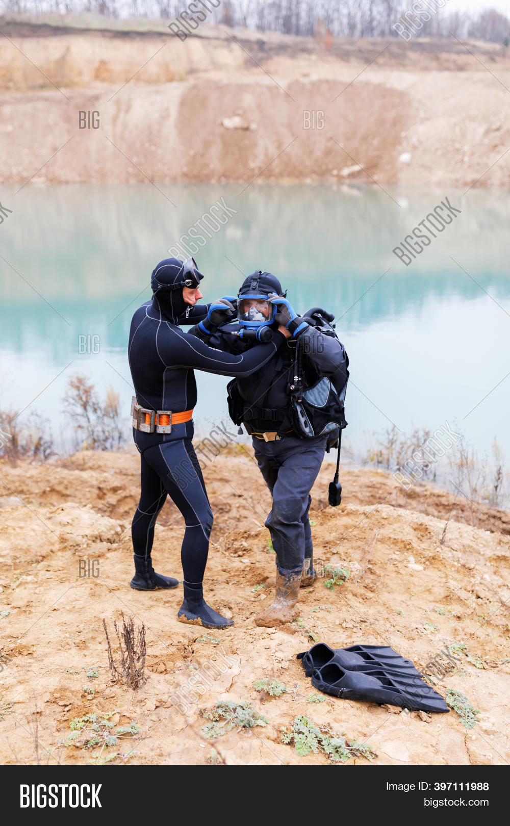 Lifeguard Wetsuit Work Image & Photo (Free Trial) | Bigstock