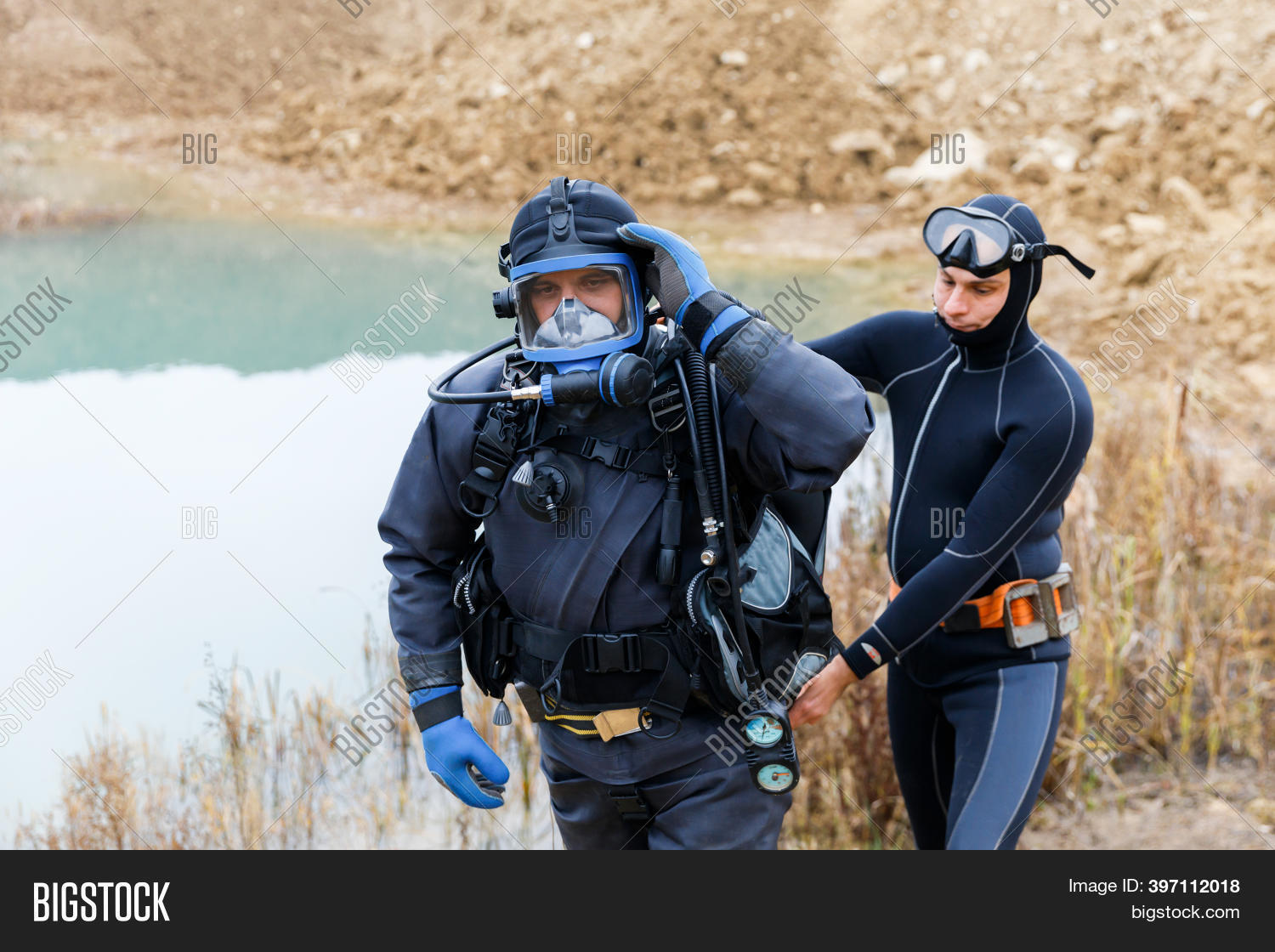 Lifeguard Wetsuit Work Image & Photo (Free Trial) | Bigstock