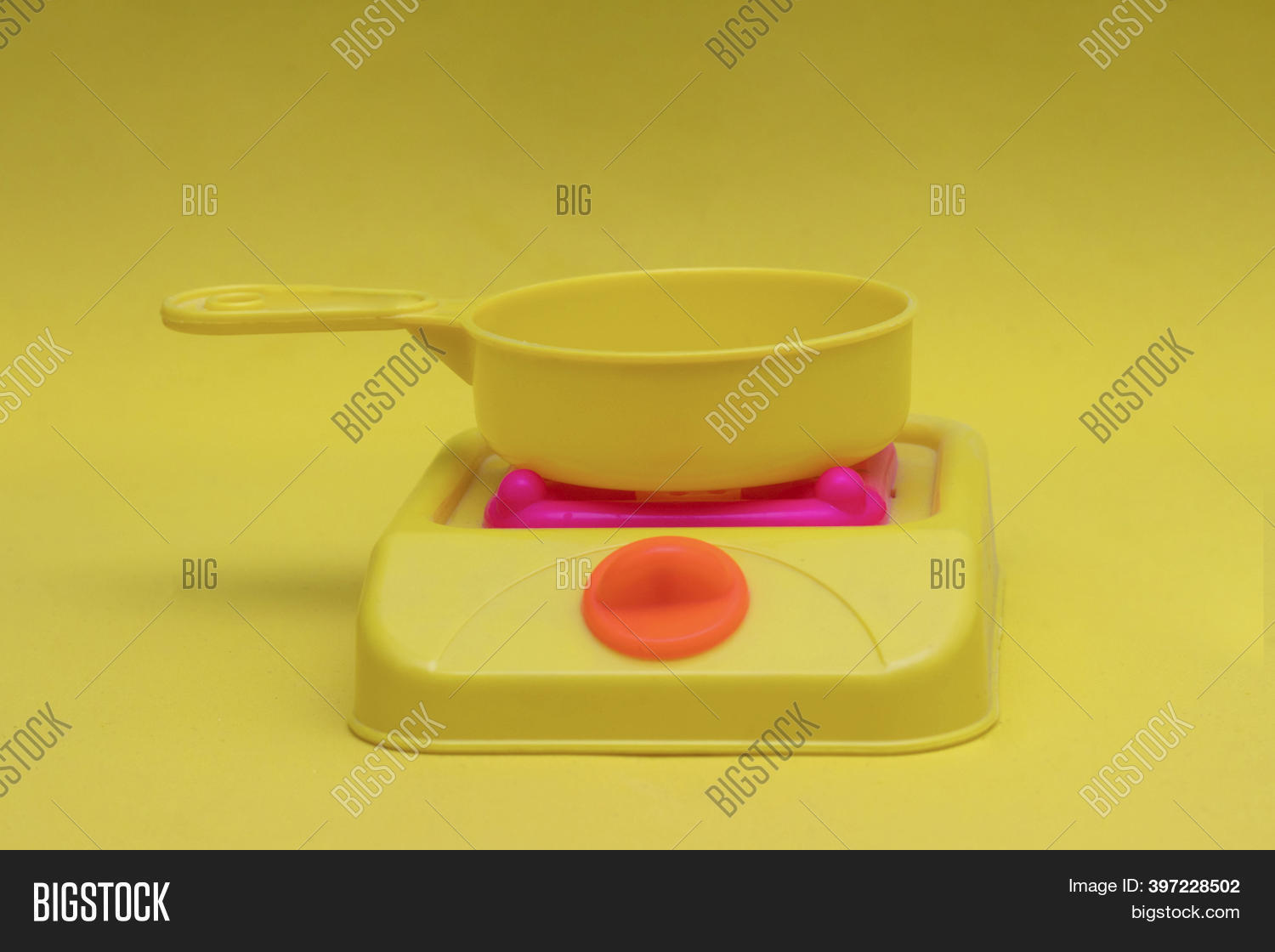Toy Frying Pan On Image & Photo (Free Trial) | Bigstock