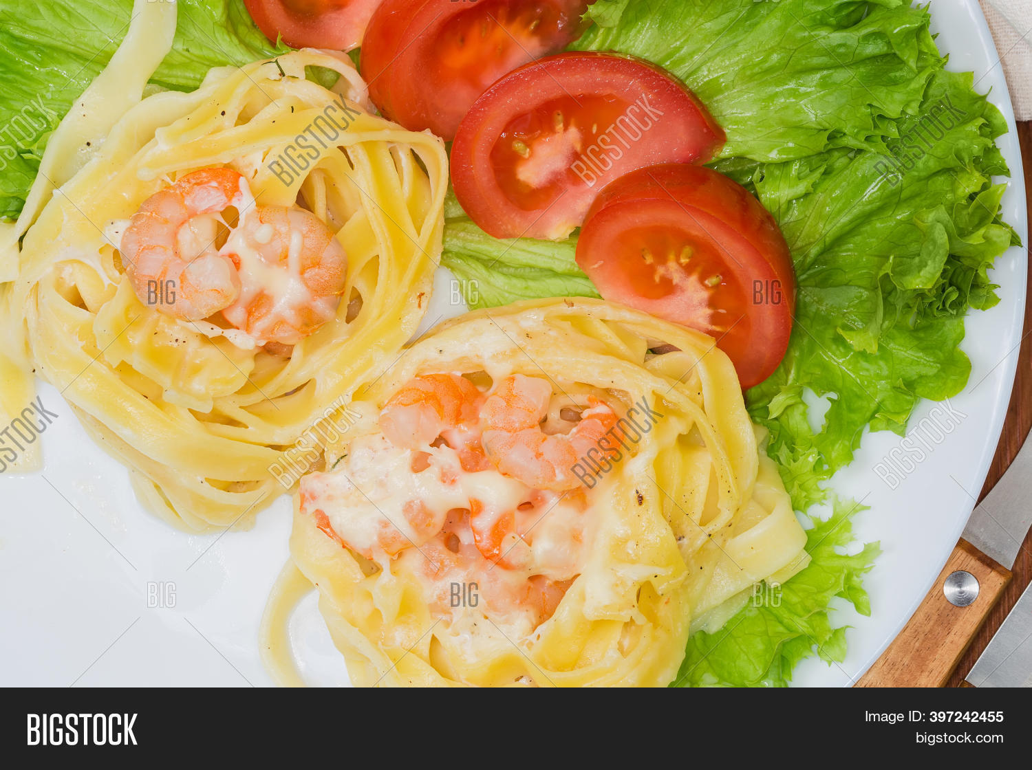 Noodles Coiled Into Image & Photo (Free Trial) | Bigstock