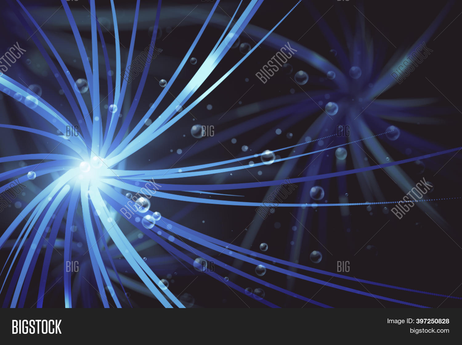 Blue Abstract Neurons Image & Photo (Free Trial) | Bigstock