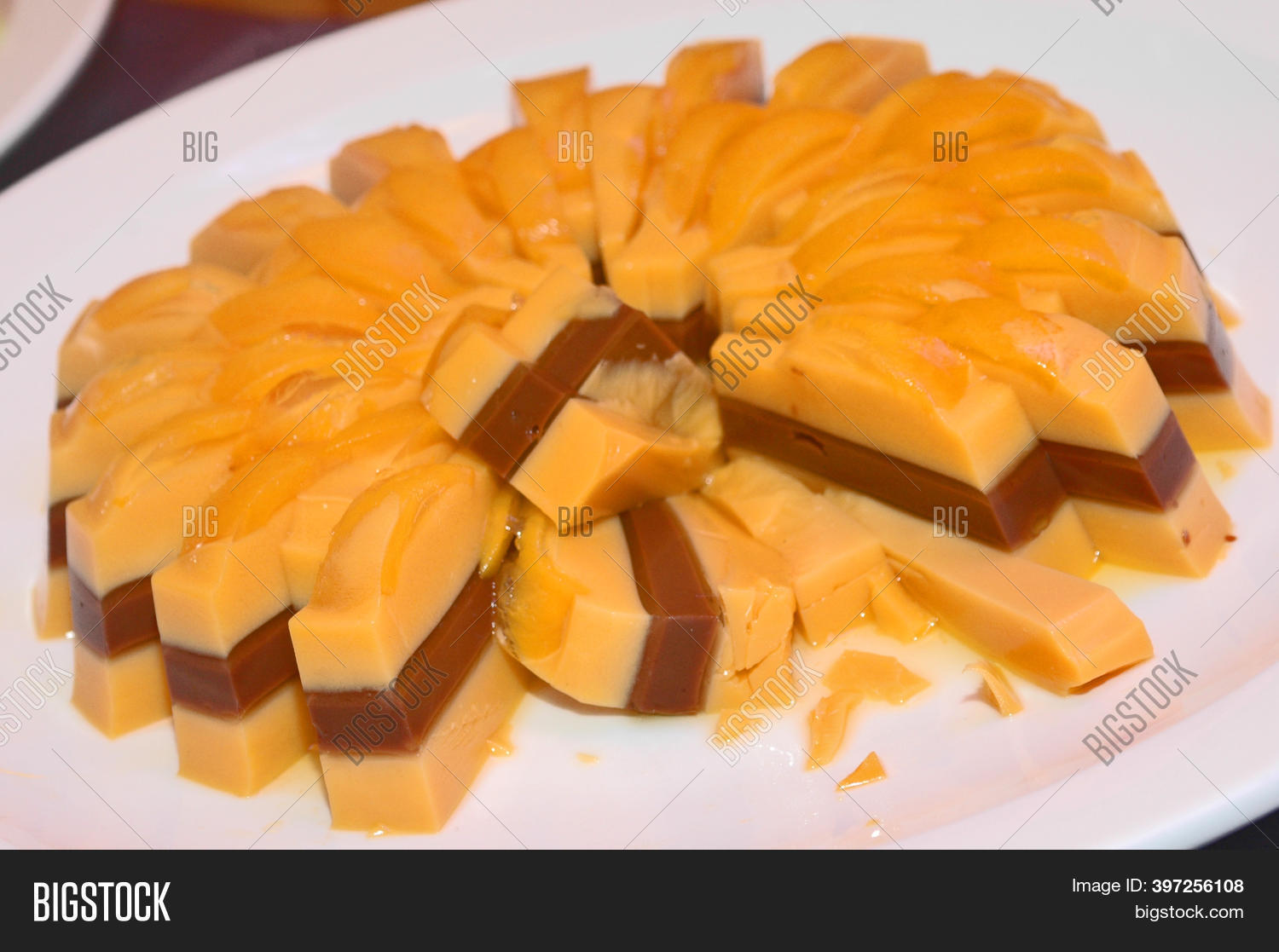 Special Mango Pudding Image & Photo (Free Trial) | Bigstock