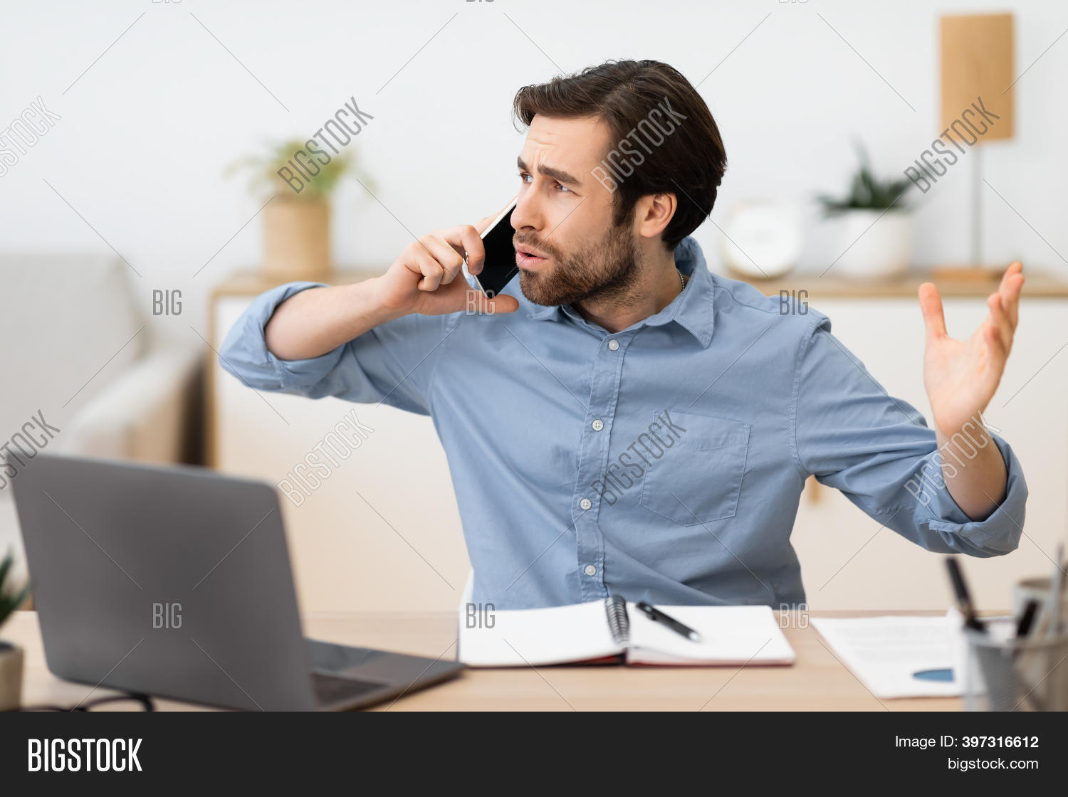 Angry Businessman Image & Photo (Free Trial) | Bigstock