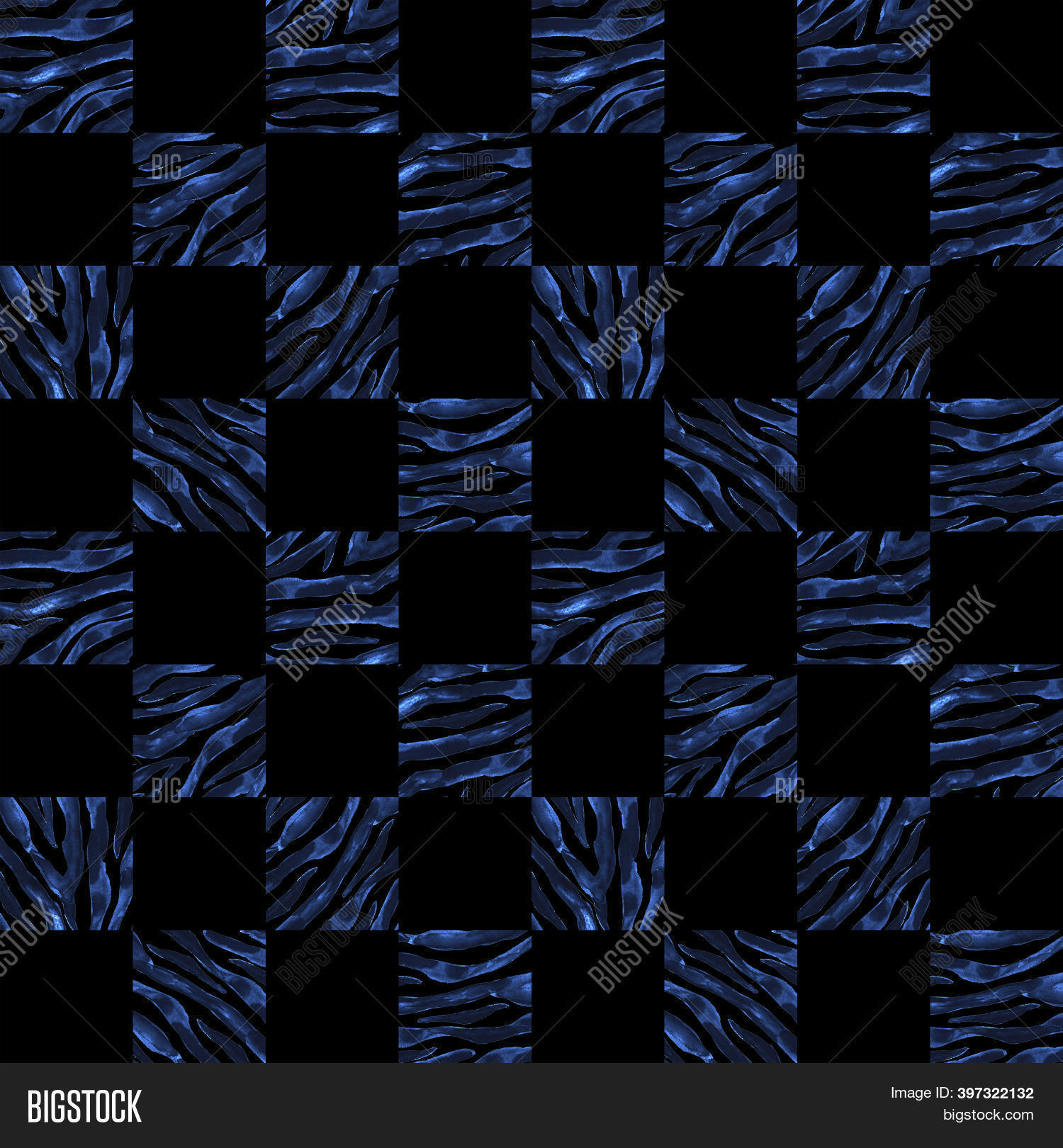 Black Indigo Checkered Image & Photo (Free Trial) | Bigstock