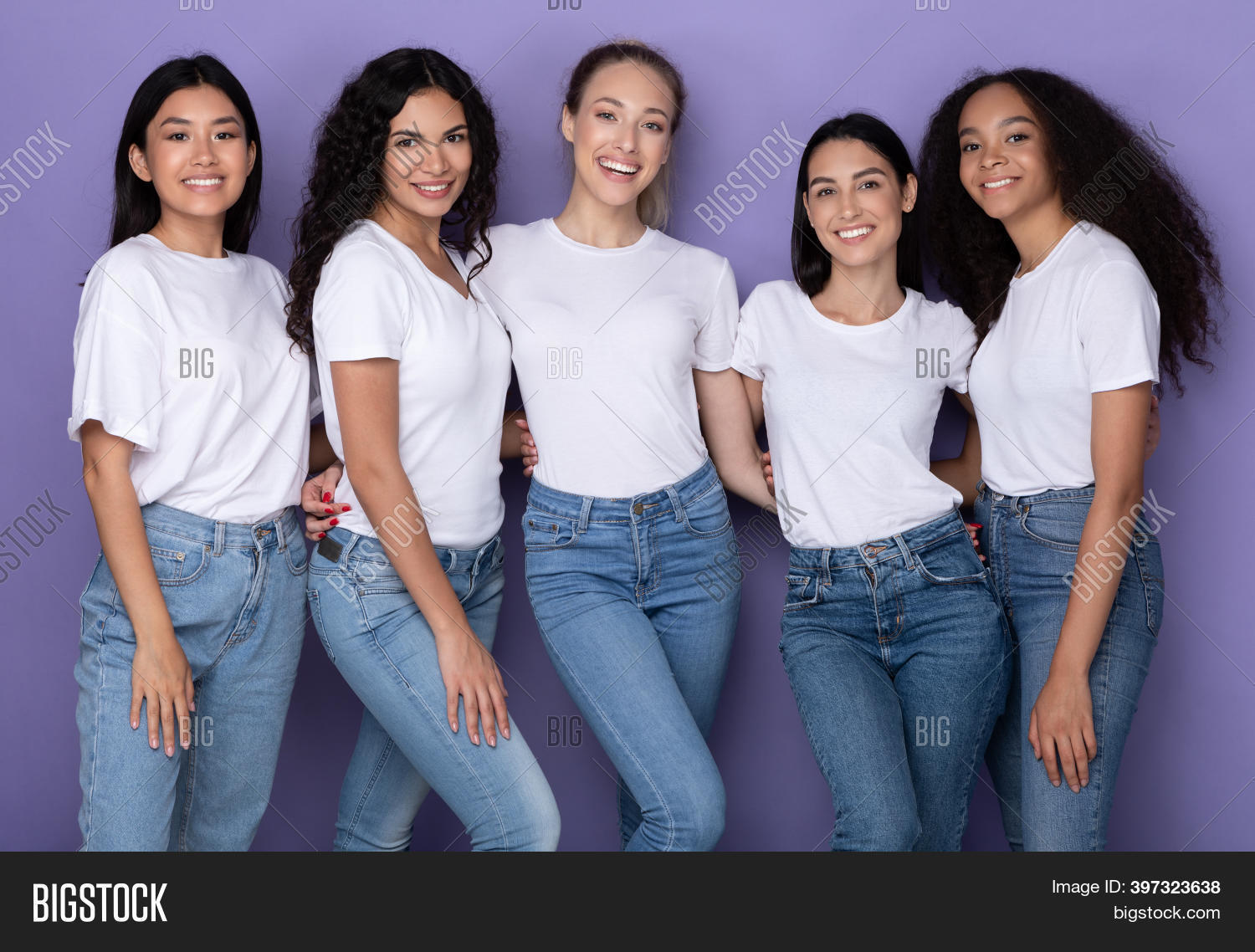 Female Group Five Image & Photo (Free Trial) | Bigstock