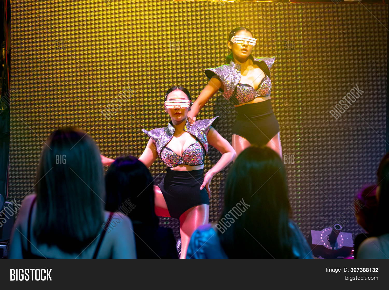 Techno Dancer Night Image & Photo (Free Trial) | Bigstock