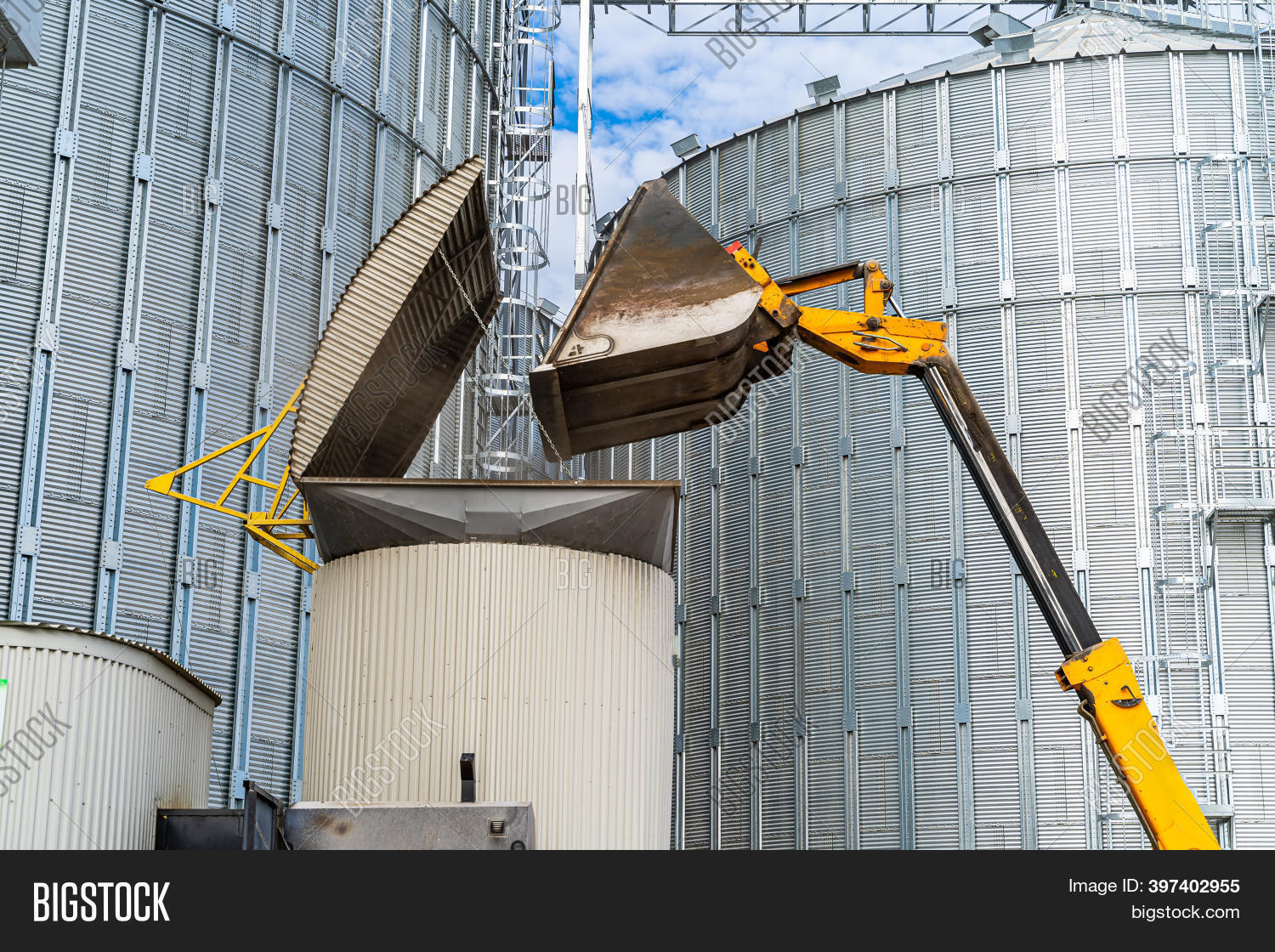 Agricultural Silo. Image & Photo (Free Trial) | Bigstock
