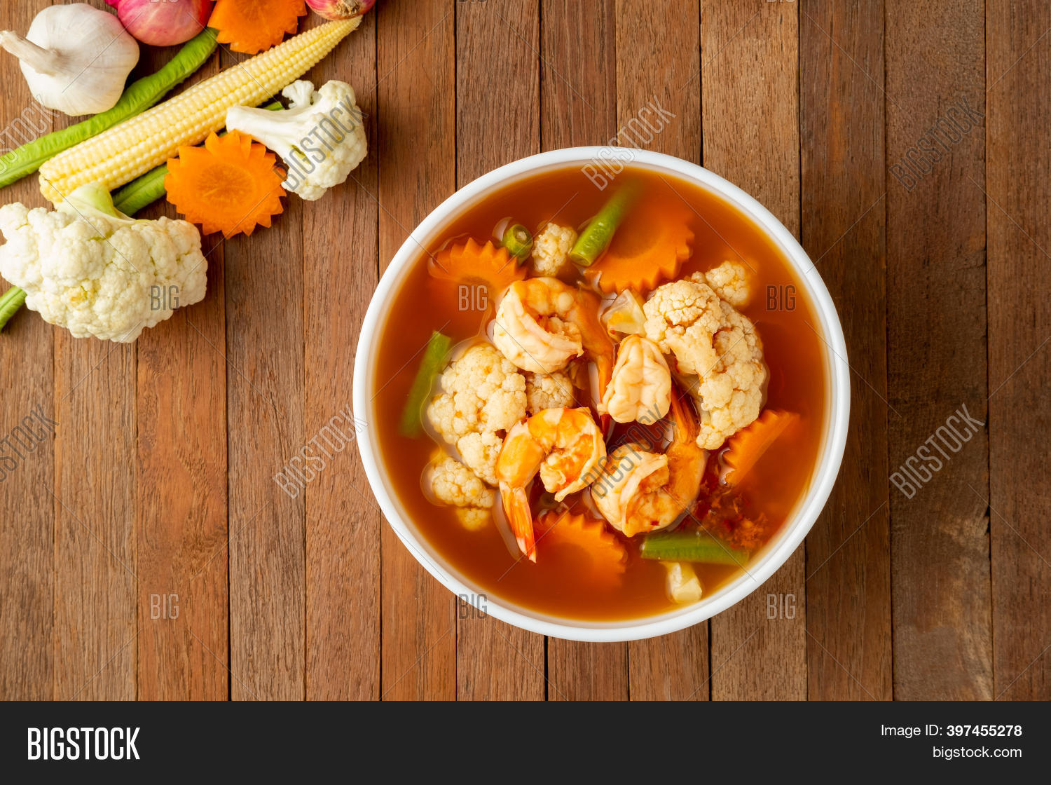 Hot Spicy Soup Mixed Image & Photo (Free Trial) | Bigstock