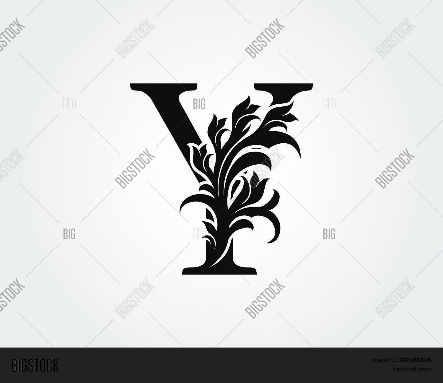 Monogram Letter Y Vector & Photo (Free Trial) | Bigstock