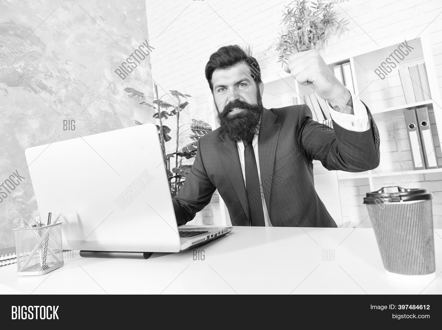 Dealing Anger Work. Image & Photo (Free Trial) | Bigstock