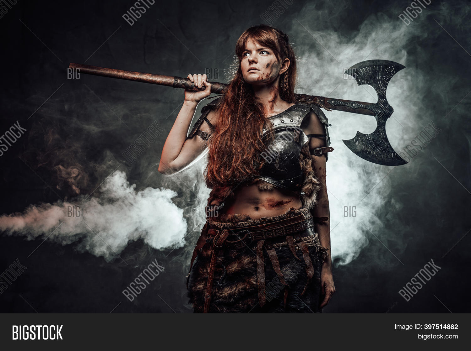 Portrait Woman Viking Image & Photo (Free Trial) | Bigstock