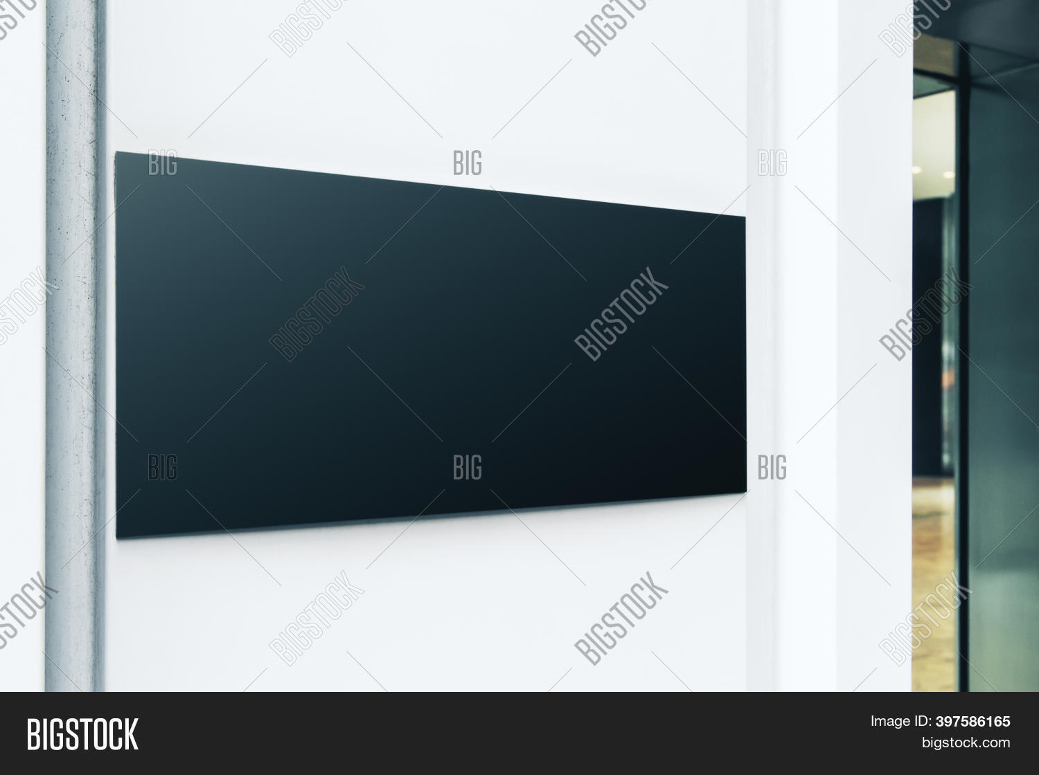Black Blank Signboard Image & Photo (Free Trial) | Bigstock